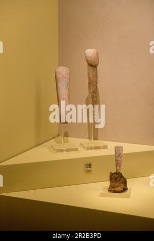 Marble and clay figurines (Final Neolithic and Late Neolithic period ...