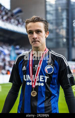 Copenhagen, Denmark. 18th May, 2023. Football fans of FC Copenhagen ...