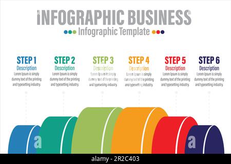 Infographic Sales funnel diagram template for business. Modern Timeline ...