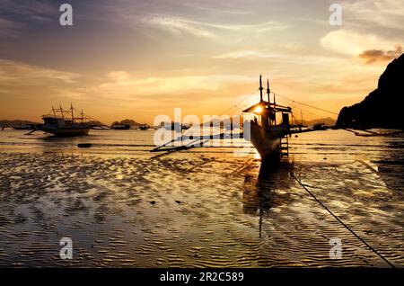 Corong Corong beach, El Nido area, Palawan, Philippines Stock Photo - Alamy