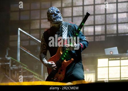 Alessandro Venturella of Slipknot performs at the Welcome To Rockville ...