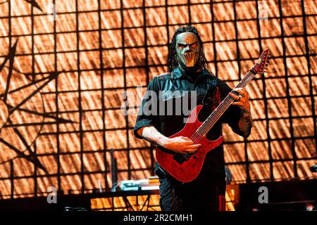 Alessandro Venturella of Slipknot performs at the Welcome To Rockville ...
