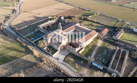 Santa MarÃ­a de Sandoval Monastery Stock Photo - Alamy