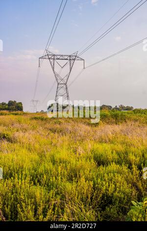 Power transmission tower in Texas Stock Photo - Alamy