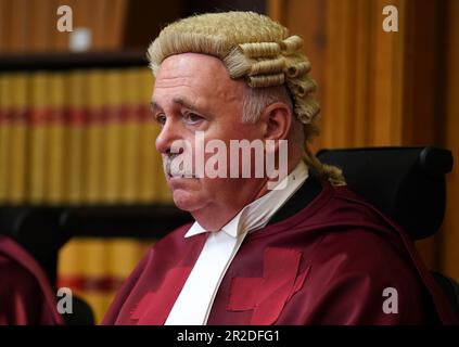Lord Turnbull during proceedings where Sheriff Principal Craig Turnbull ...