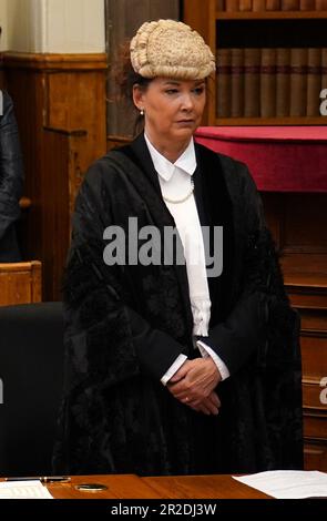 Lord Advocate Dorothy Bain during proceedings where Sheriff Principal ...