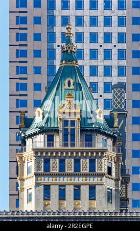 The Heckscher Building became known as the Crown Building because the ...