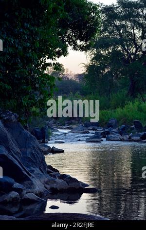Bua river, Nkhotakota Wildlife Reserve, Malawi Stock Photo - Alamy