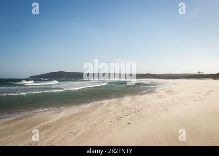 Back Beach in Angourie is one of the famous surfing spots around Yamba ...