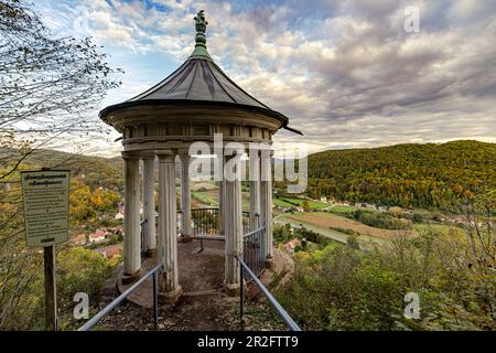 Entrance to the Prinz Rupprecht Pavilion, Streitberg, Upper Franconia ...