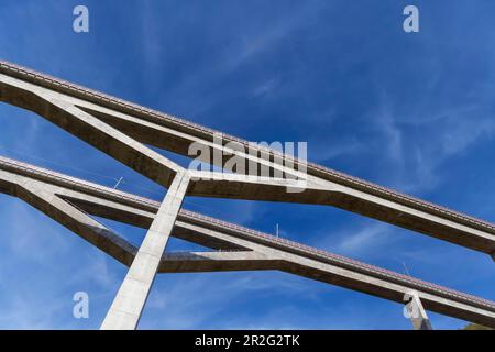 Filstal bridge, part of the high-speed Stuttgart, Ulm line of Deutsche ...