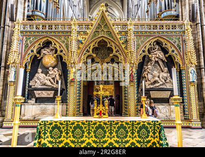 Sir Isaac Newton's Tomb. The tomb of Sir Isaac Newton, in Westminster ...