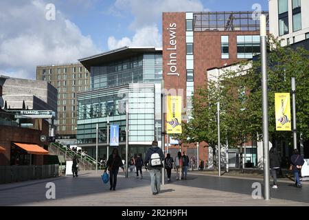 Eurovision Song Contest 2023 signs in Liverpool One Stock Photo - Alamy