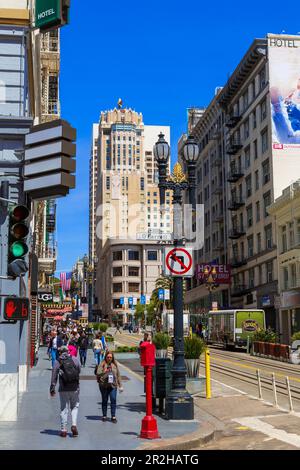 Powell Street, Union Square, San Francisco, California, USA Stock Photo ...