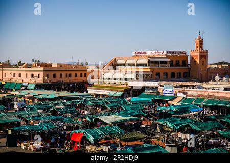 Djemaa el Fna - Hanged Man Square, Marrakesh Morocco Stock Photo - Alamy