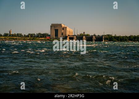 Whitefish Island River Viewpoint in Sault Ste. Marie, CANADA. High ...