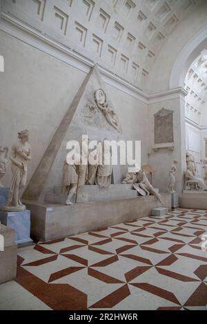 The gypsoteca of the Canova museum house, Possagno, Treviso district ...