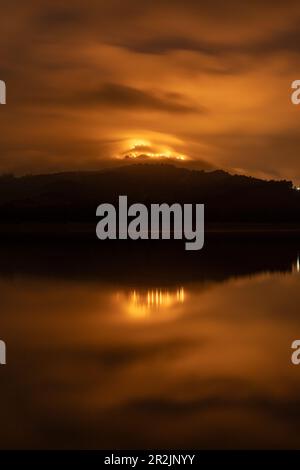 Landscape at Regalbuto, Agira, Lago Pozzillo, Enna, Sicily, Italy ...