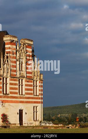Chateau d'Etelan, 15th century, gothic flamboyant style, Saint-Maurice ...