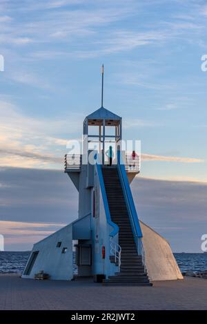 Nallikari, Oulus town beach of Oulo, Oulo, Finland Stock Photo - Alamy
