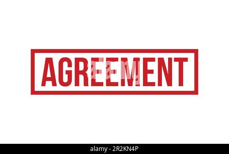 Agreement Rubber Stamp Seal Vector Stock Vector Image & Art - Alamy
