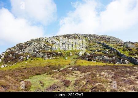 The Welsh mountain Tal-Y-Fan in the Carneddau North Wales Stock Photo ...