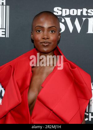 Fashion model Madisin Rian attends the Sports Illustrated Swimsuit 2023 ...