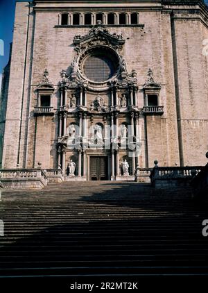 CATEDRAL-FACHADA BARROCA S XVII - FOTO AÑOS 70. Location: CATEDRAL ...