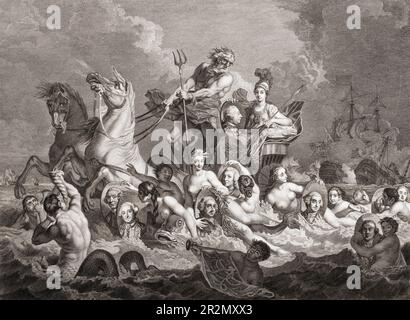 The Battle of Quiberon Bay, 20 November 1759 1812 by Nicholas Pocock ...