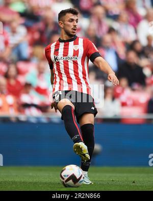 Aitor Paredes of Athletic Club in action during the La Liga Santander ...