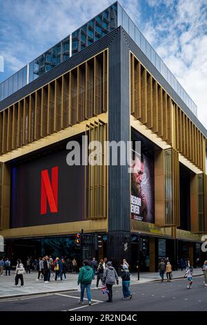 Outernet London Now Building development, West End London. Includes a ...