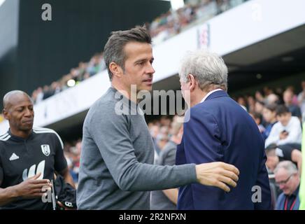 Fulham manager Marco Silva before the Premier League match at Craven ...