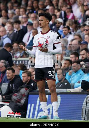 Fulham's Antonee Robinson during the Premier League match at Craven ...