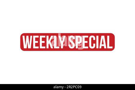 Weekly Special Rubber Stamp Seal Vector Stock Vector Image & Art - Alamy