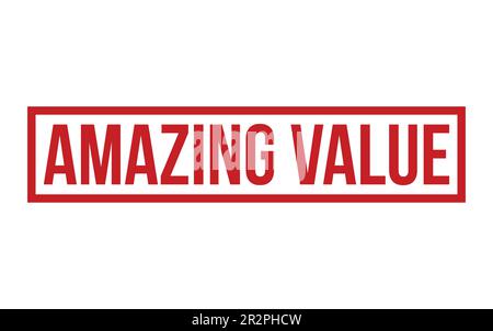 Amazing Value Rubber Stamp Seal Vector Stock Vector Image & Art - Alamy