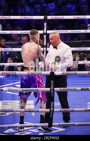 Jose felix defeats Gary Cully via TKO during Matchroom Boxing: Katie ...
