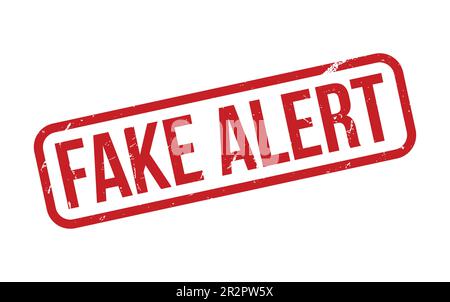 Fake Alert Rubber Stamp Seal Vector Stock Vector Image & Art - Alamy