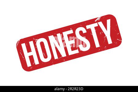 Honesty Rubber Stamp Seal Vector Stock Vector Image & Art - Alamy