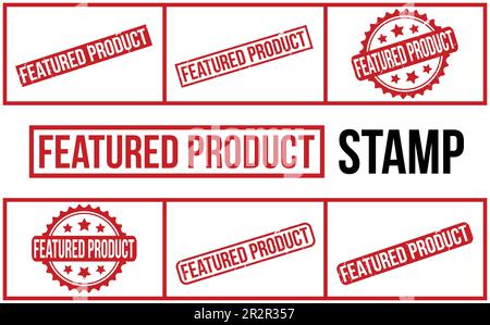 Featured Rubber Stamp Set Vector Stock Vector Image & Art - Alamy
