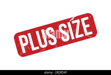 Plus Size Rubber Stamp Seal Vector Stock Vector Image & Art - Alamy