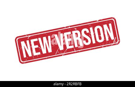 New Version Rubber Stamp Seal Vector Stock Vector Image & Art - Alamy