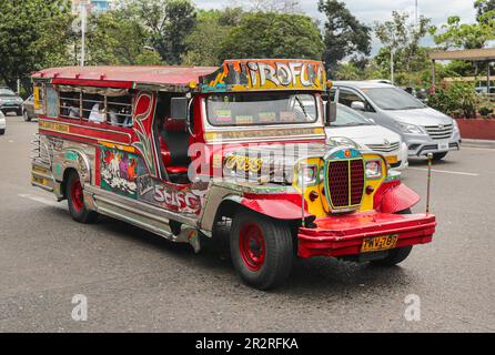 Philippine colorful jeepney, iconic public transportation phase out in ...
