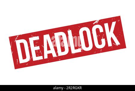 Deadlock Rubber Stamp Seal Vector Stock Vector Image & Art - Alamy