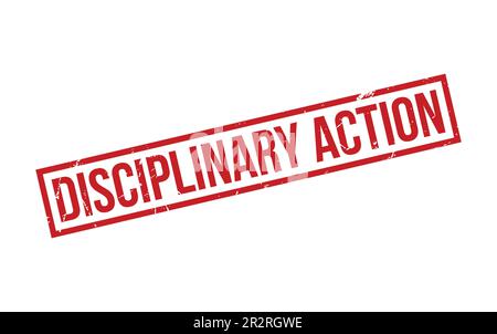 Disciplinary Action Rubber Stamp Seal Vector Stock Vector Image & Art ...