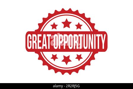 Great Opportunity Rubber Stamp Seal Vector Stock Vector Image & Art - Alamy