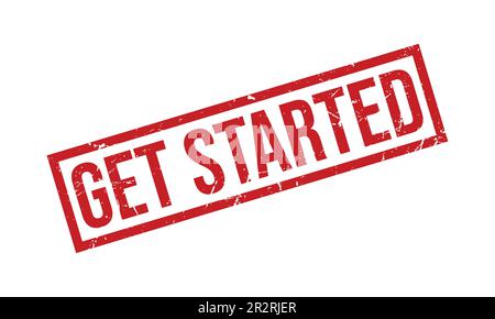 Get Started Rubber Stamp Seal Vector Stock Vector Image & Art - Alamy