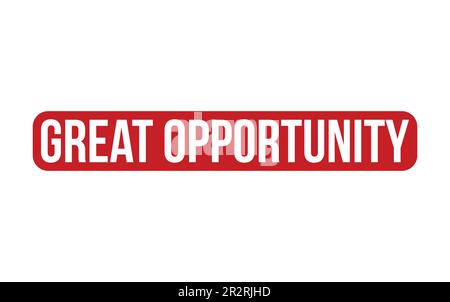 Great Opportunity Rubber Stamp Seal Vector Stock Vector Image & Art - Alamy