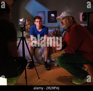 RAPHAEL RUGGERO in LIFEMARK (2022), directed by KEVIN PEEPLES. Credit ...