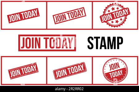 Today Rubber Stamp Set Vector Stock Vector Image & Art - Alamy