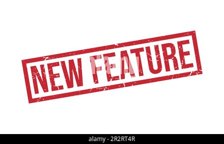 New Feature Rubber Stamp Seal Vector Stock Vector Image & Art - Alamy